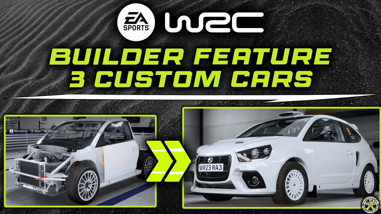 EA SPORTS WRC - Building a Custom car in each Vehicle Class - YouTube