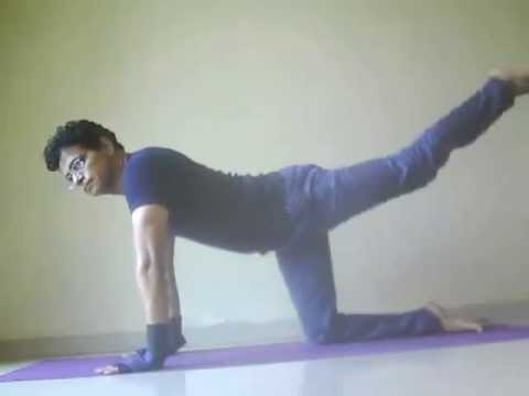 Easy exercise for toned glutes and hamstring - One Leg Kickback - YouTube
