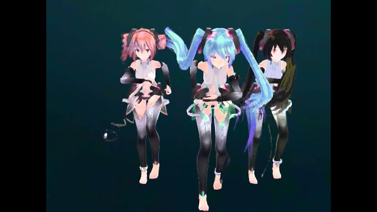 [MMD]『Party Rock Anthem』Feat. Append Trio - YouTube