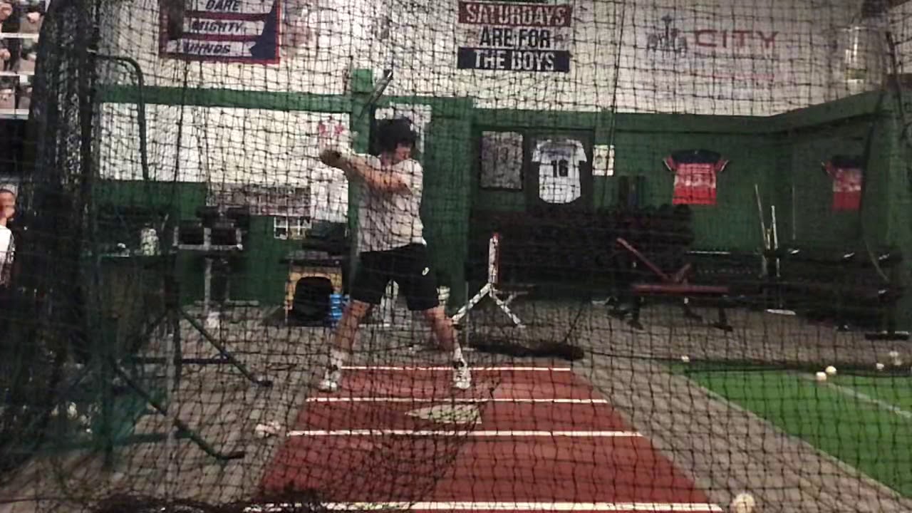 Blake Borup Crushes Baseballs - YouTube