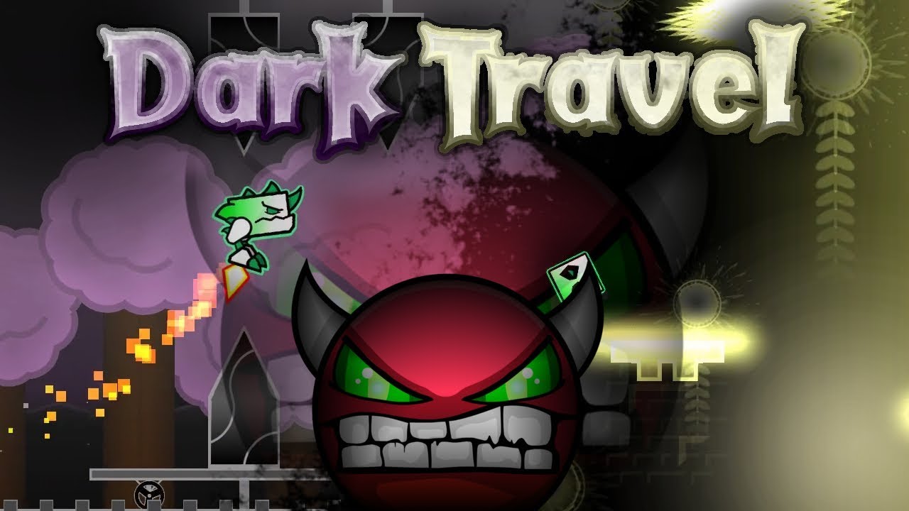 Geometry Dash - "Dark Travel" [Hard Demon] by JonathanGD - YouTube