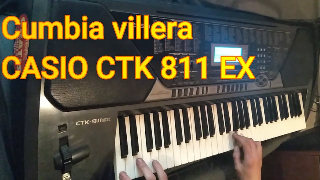 Cumbia villera en Casio ctk 811 ( Junior, yerba brava) - YouTube