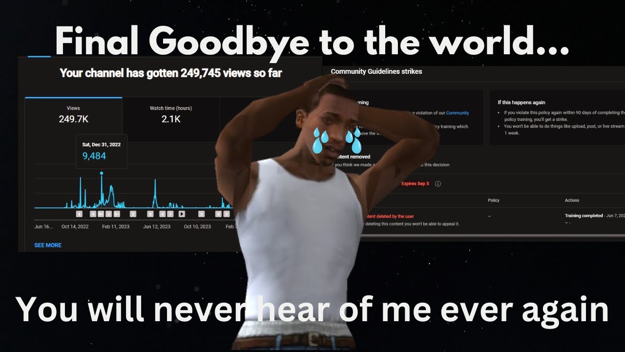 My Final Video, I'm Leaving YouTube Forever... Here's Why - YouTube