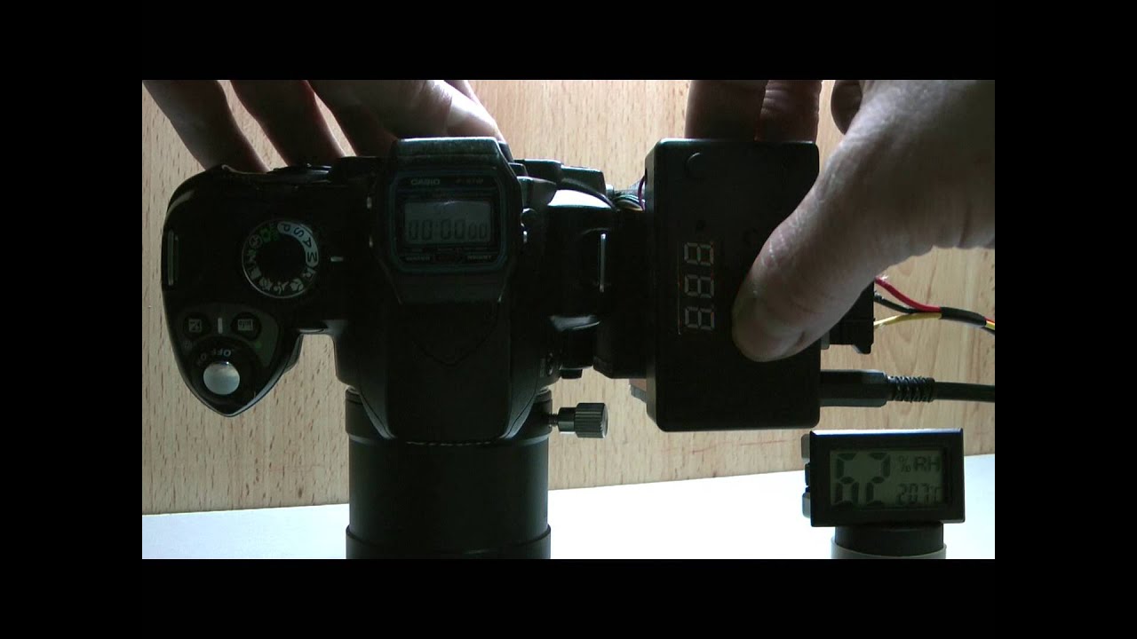 Nikon D40 Astro peltier cooled ICX453AQ - YouTube