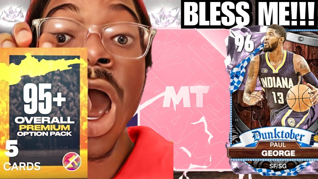 OPENING THE 95+ PINK DIAMOND OPTION PACK - YouTube