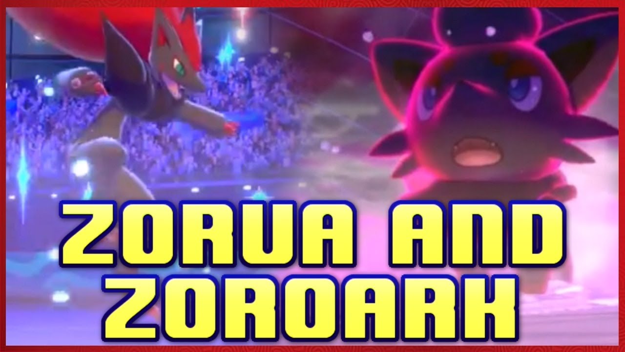 Zorua AND Zoroark Team! VGC 2020 Isle of Armor Pokemon Sword and Shield ...