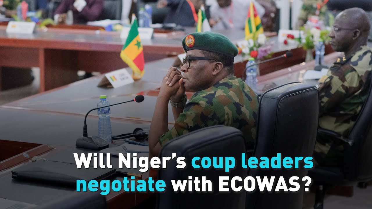 Will Niger’s coup leaders negotiate with ECOWAS? - YouTube