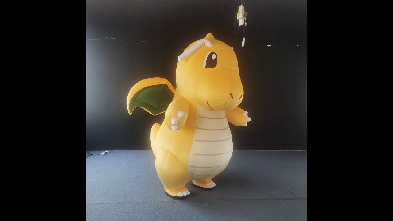 How to use #Gonflables Digital Inflatable Dragonite Suit for # ...