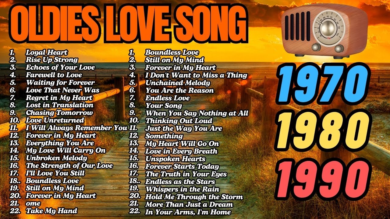Top 100 Classic Love Songs 70's 80's 90's | Best Romantic Love Songs ...