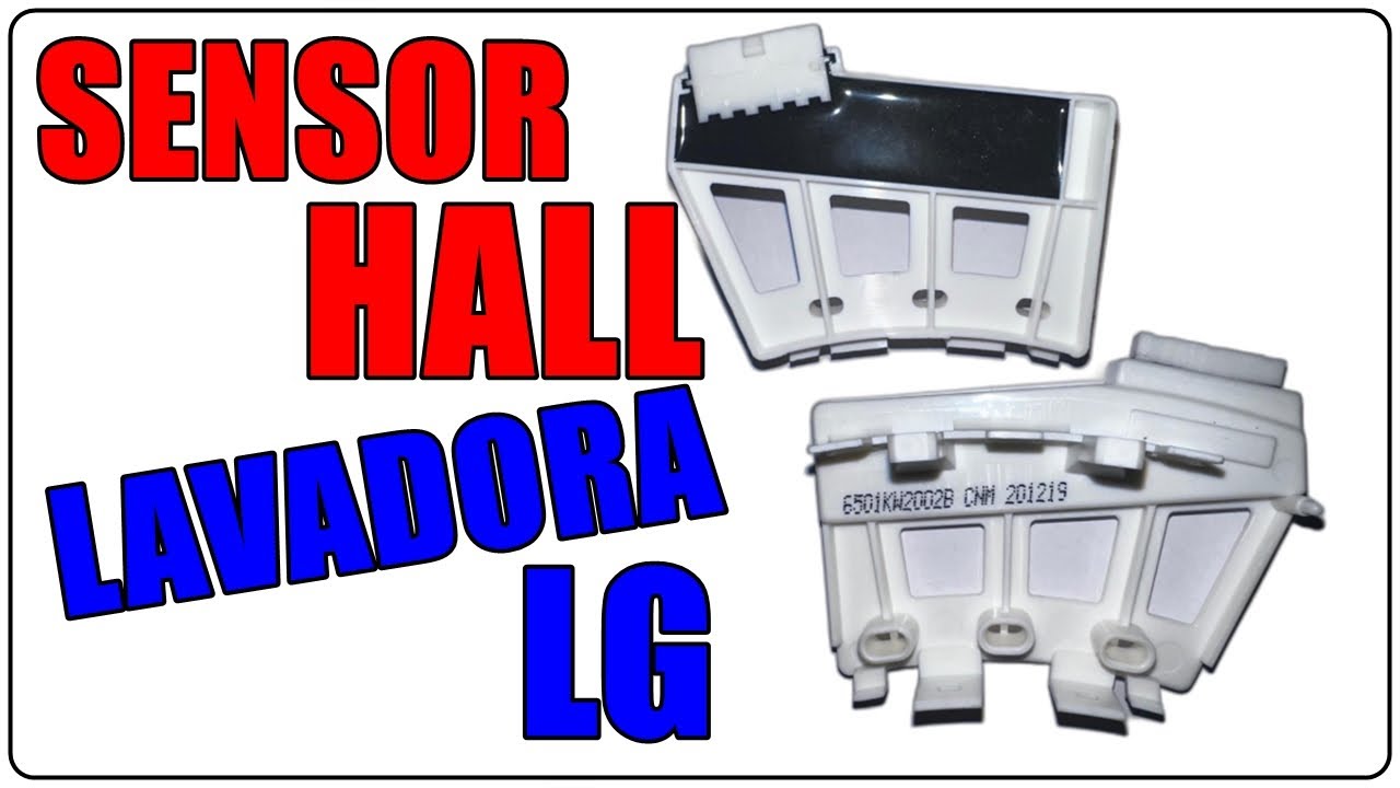 SENSOR HALL - LAVADORA LG - YouTube