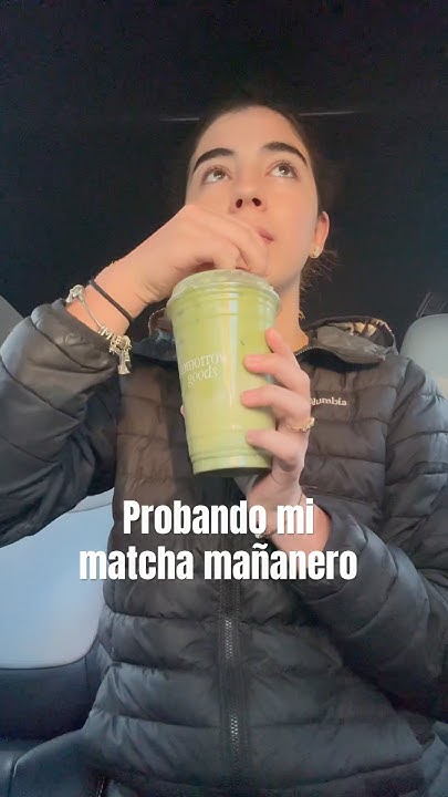 Probando Matcha mañanero #matcha #escuela #asthetic #explore #opinion #delicia #dailyroutine ...