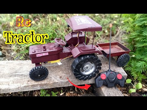 How To Make Rc Tractor 🚜 At Home ? Rc Tractor केसे बनाए ? Homemade ...