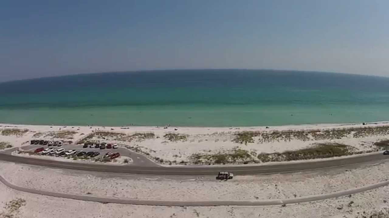 Pensacola Beach by Drone 3 - Big Sabine - YouTube