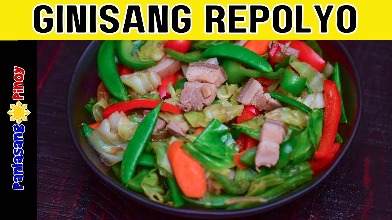 SUBUKAN MO ITO SA REPOLYO, MAPAPANGITI KA SA SARAP | GINISANG REPOLYO ...