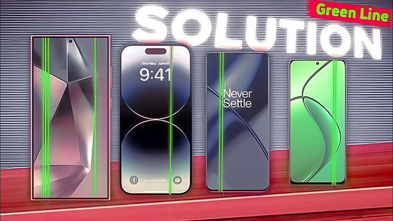 how to fix display green line on android.| Fix your display 100% watch ...