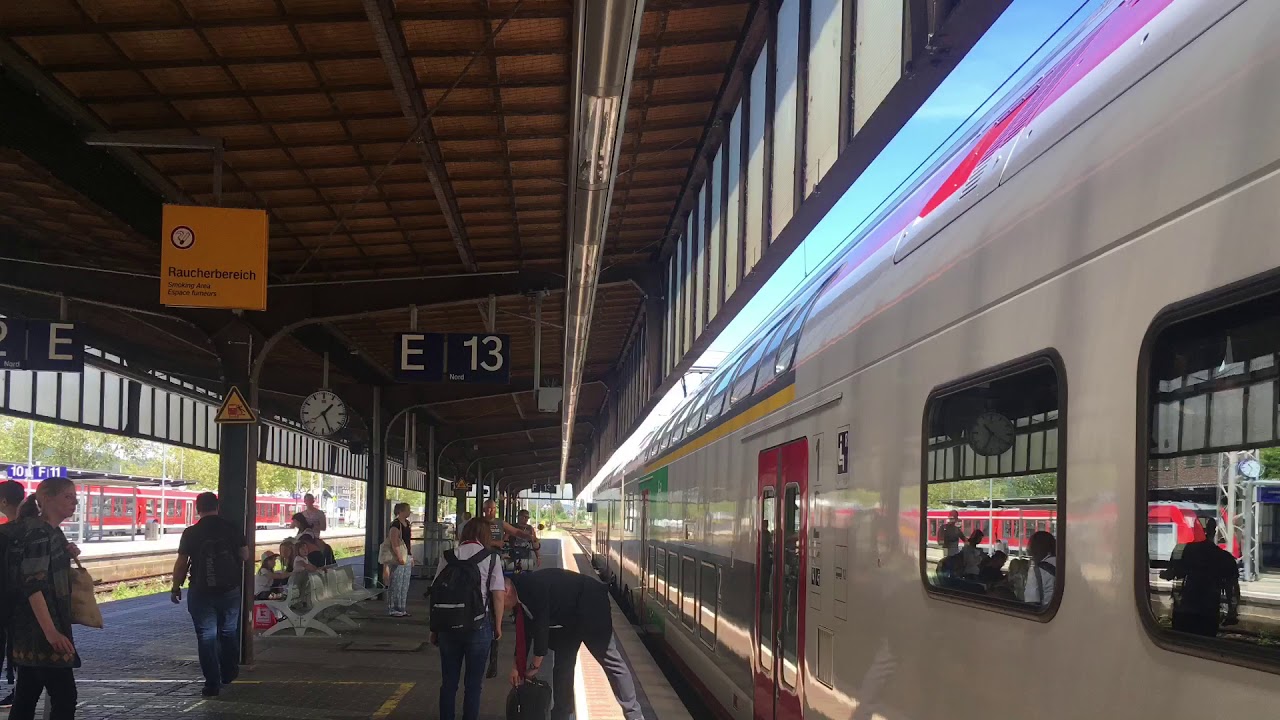 CFL Luxembourg 🇱🇺 train in Trier, Germany 🇩🇪 - YouTube