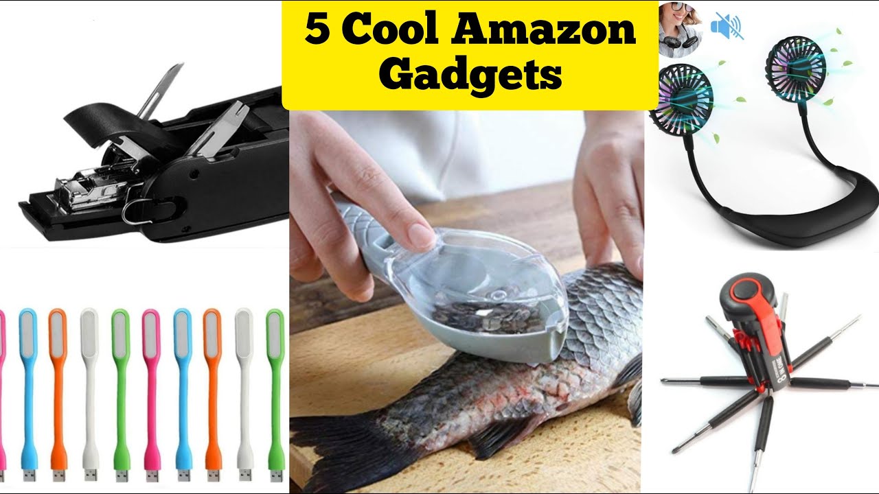 5 Cool Amazon Gadgets in 2 minutes | Amazon Affiliate - YouTube