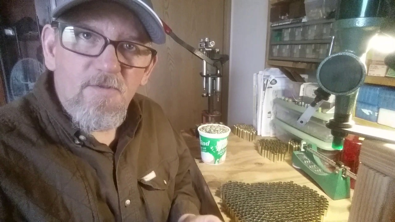 223 Remington loaded with cast bullets - YouTube