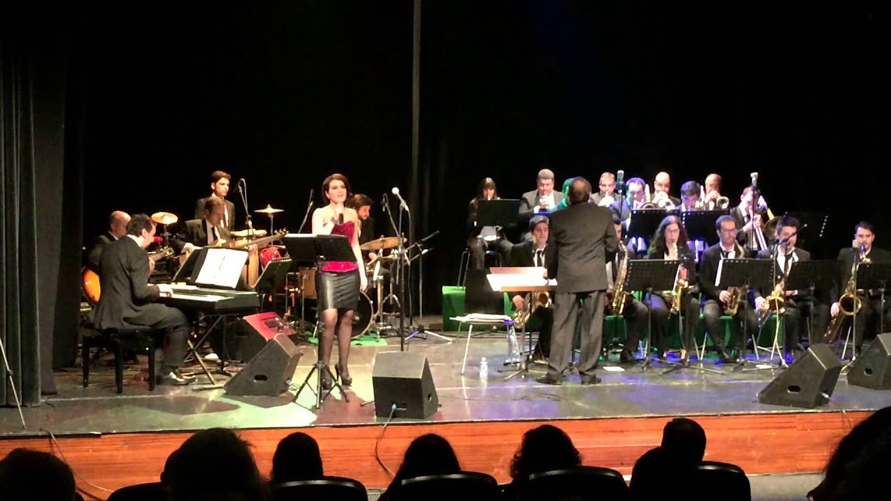 Almost like being in love - OLVS big band - YouTube