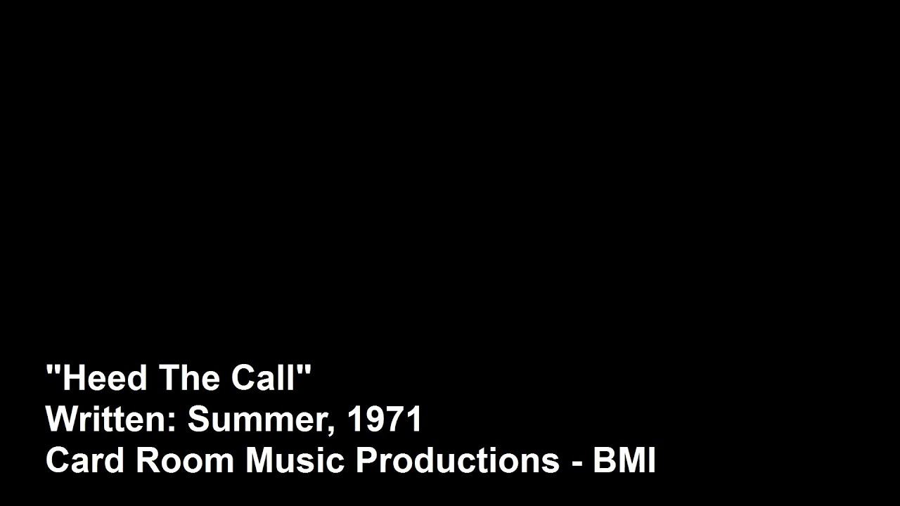 Jim Golden - "Heed The Call" - YouTube