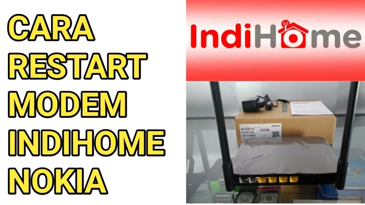 cara restart modem nokia tanpa menekan tombol power | network tutorial ...