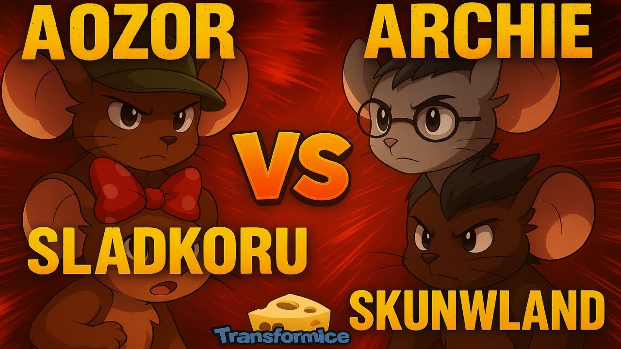 [2025] 2VS2 AOZOR & SLADKORU VS ARCHIERETURN & SKUNWLAND TRANSFORMICE - YouTube