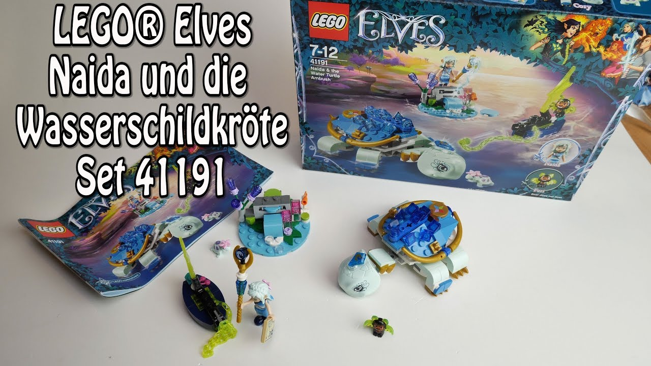 LEGO Elves am Beispiel Naida und die Wasserschildkröte (Set 41191 ...