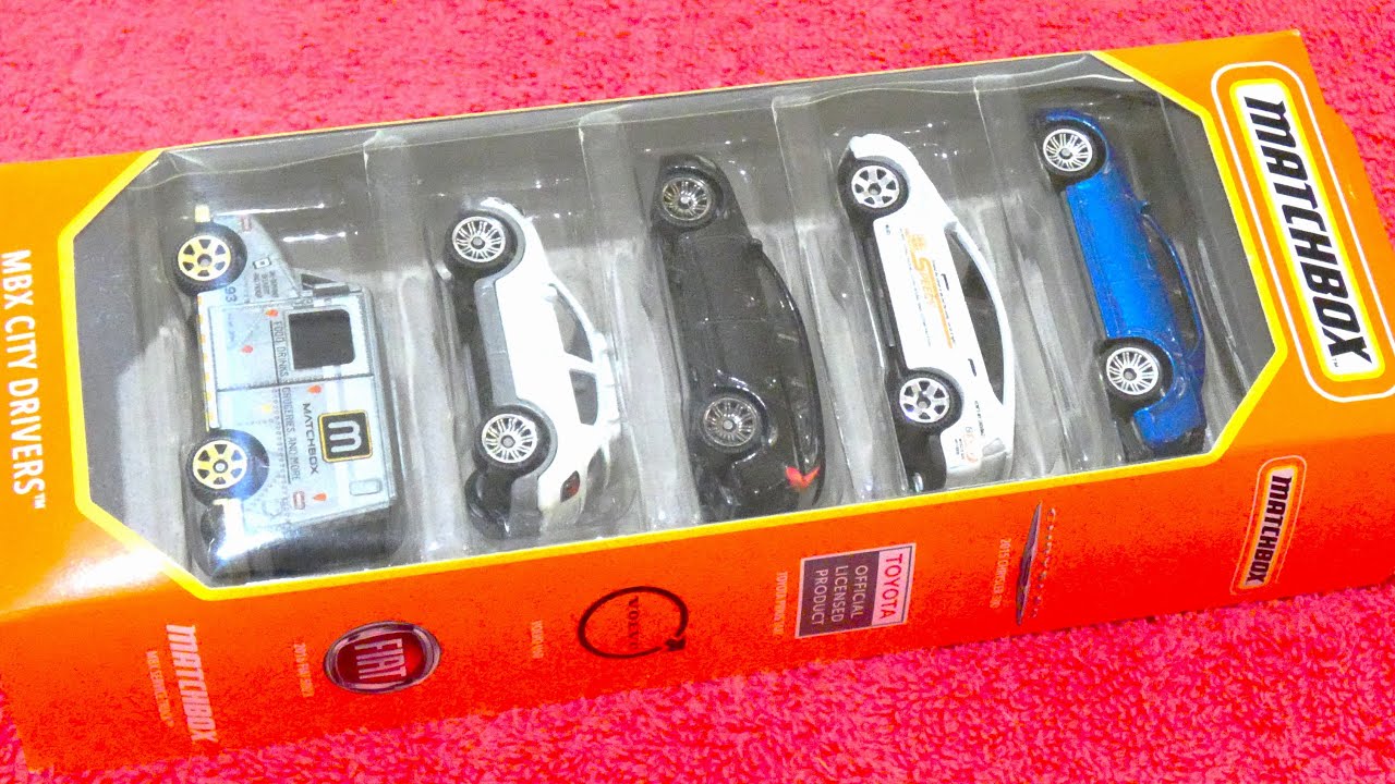2022 Matchbox MBX CITY DRIVERS 5 Pack - YouTube