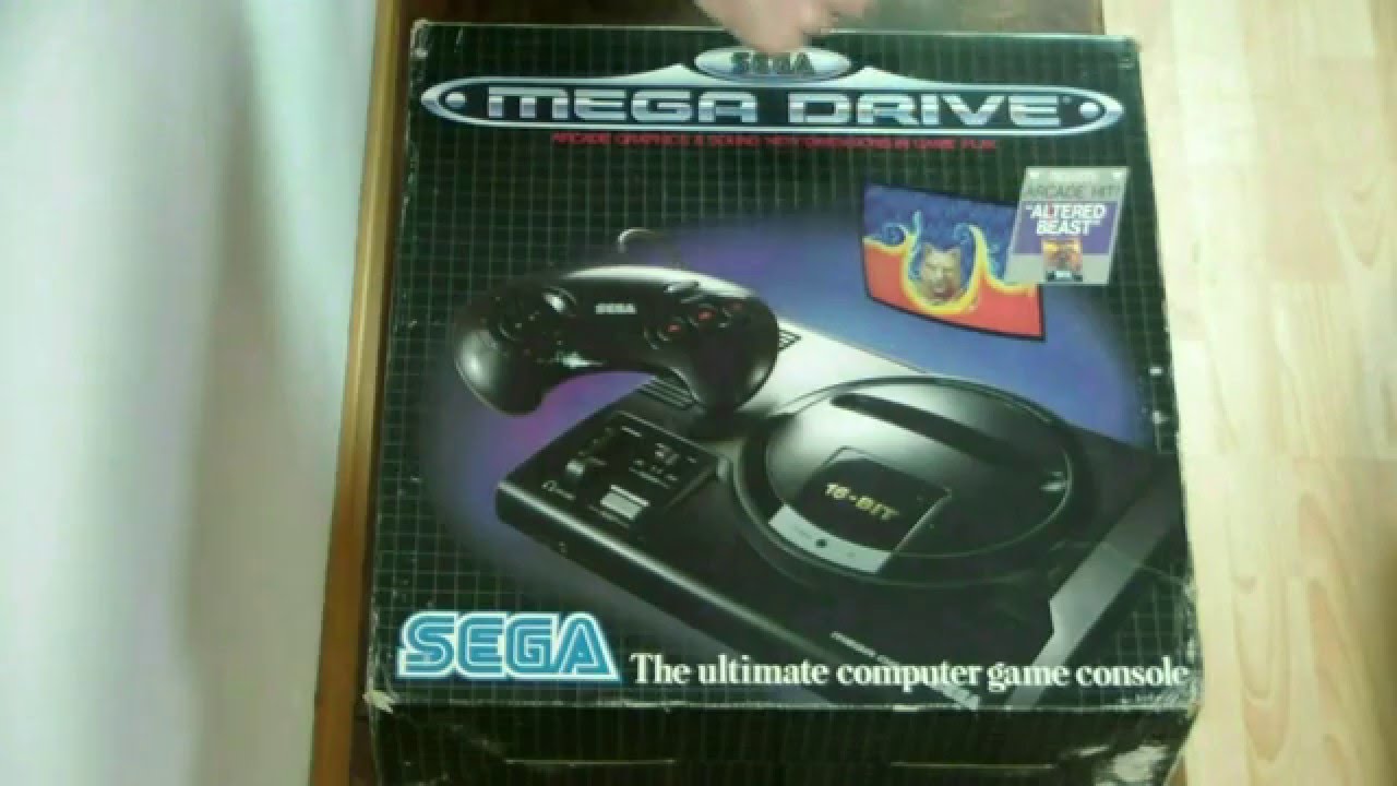 Unboxing Mint megadrive 1 version europe - YouTube