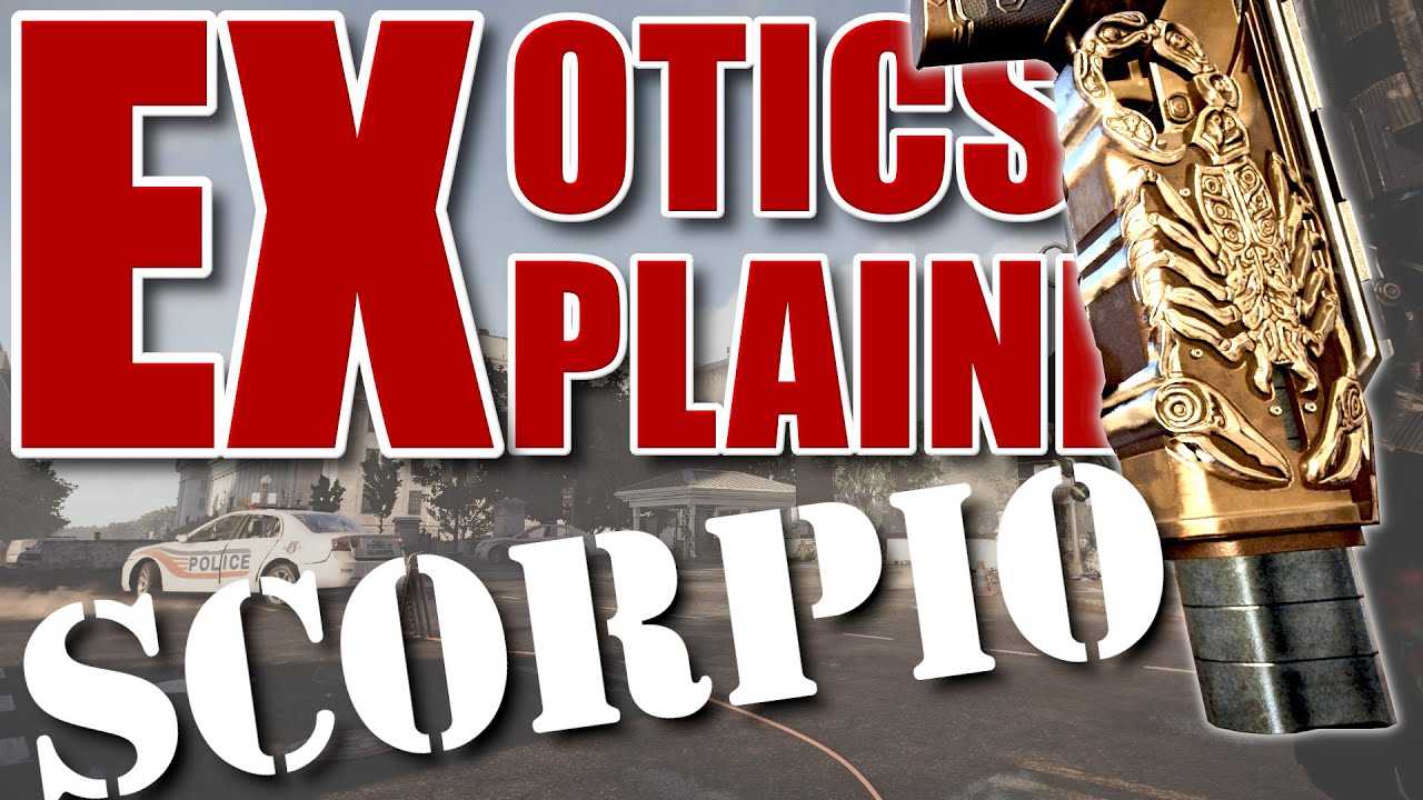 How to FARM & USE the SCORPIO Exotic Shotgun in The Division 2 - YouTube