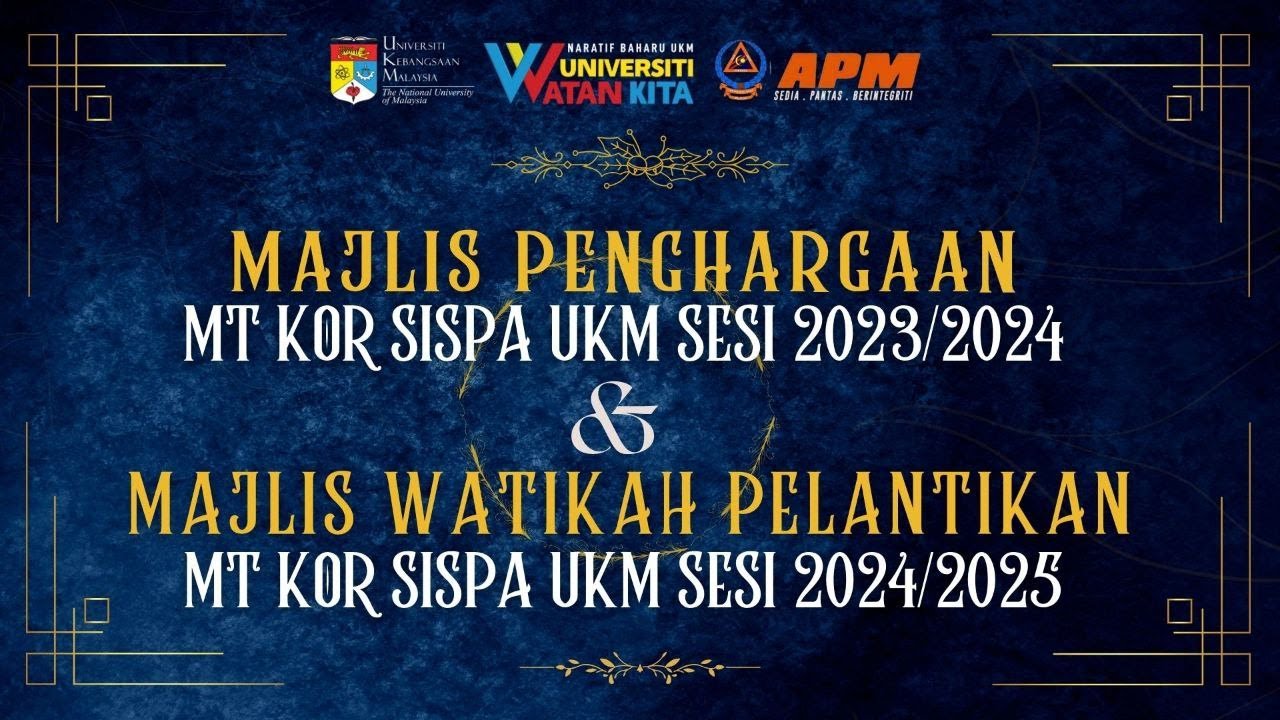 RANGKUMAN PENUH BAGI MAJLIS PENGHARGAAN & WATIKAH PELANTIKAN MAJLIS ...