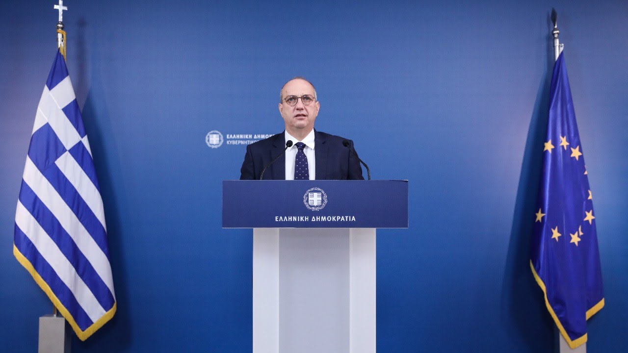 Eνημέρωση πολιτικών συντακτών από τον Κυβερνητικό Εκπρόσωπο Γιάννη ...