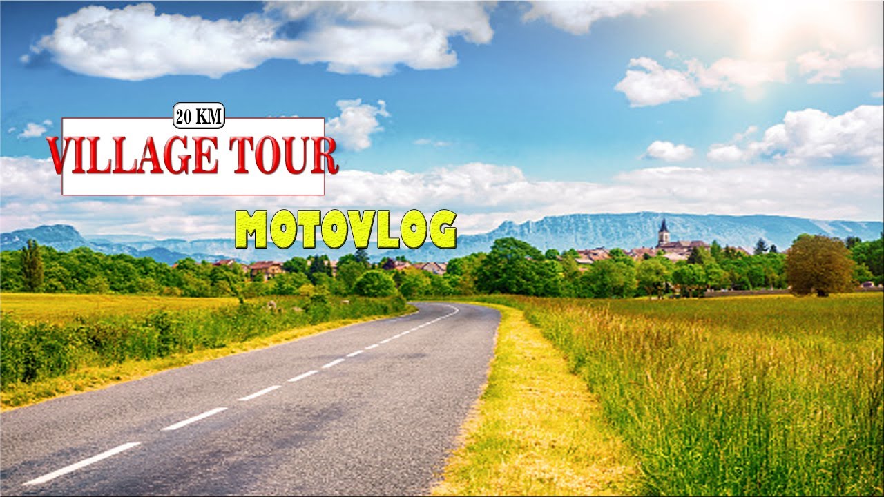 20 km Village tour on bike || Beautiful village sunset || keen abdur ...