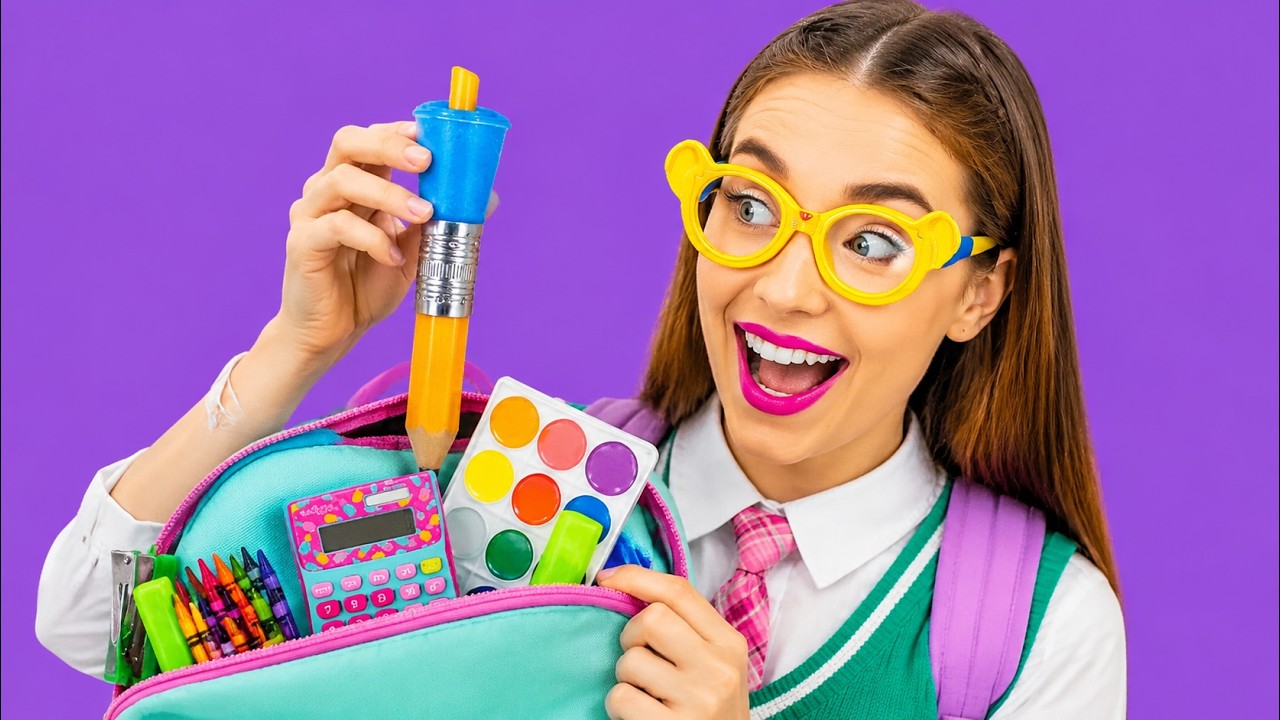 SCHOOLSPULLEN DIE JE LEVEN ZULLEN REDDEN 🚀🎒 DIY-knutselideeën voor ...