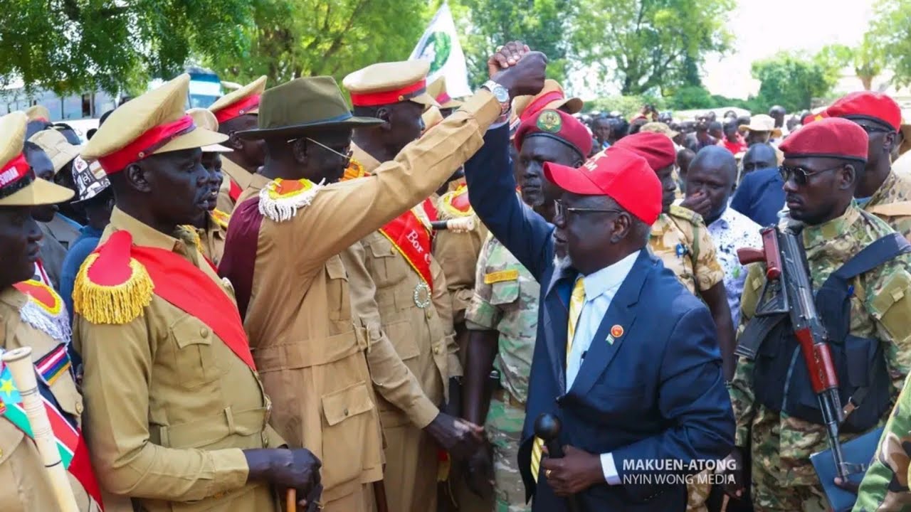 NEW Bor County Commissioner HON Samuel Ateny Pech Ariik TAKES OFFICE ...