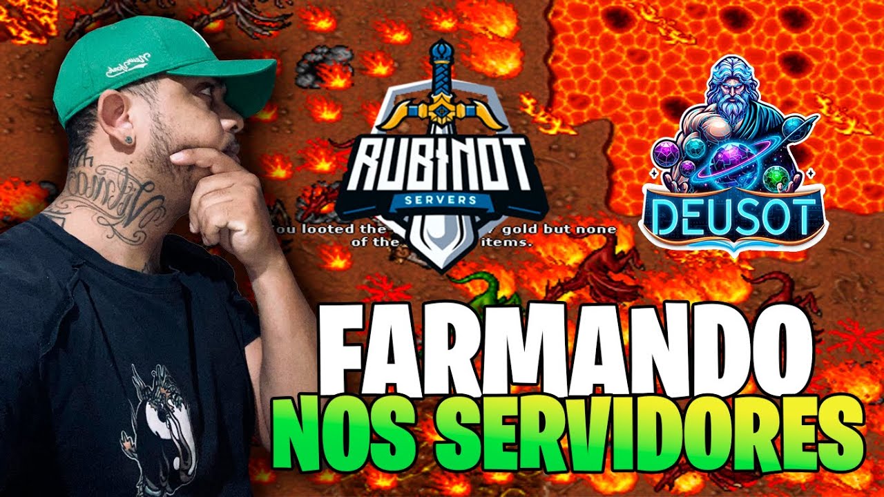 Primeira Semana Jogando DeusOT e RubinOT #tibia #deusot #rubinot - YouTube