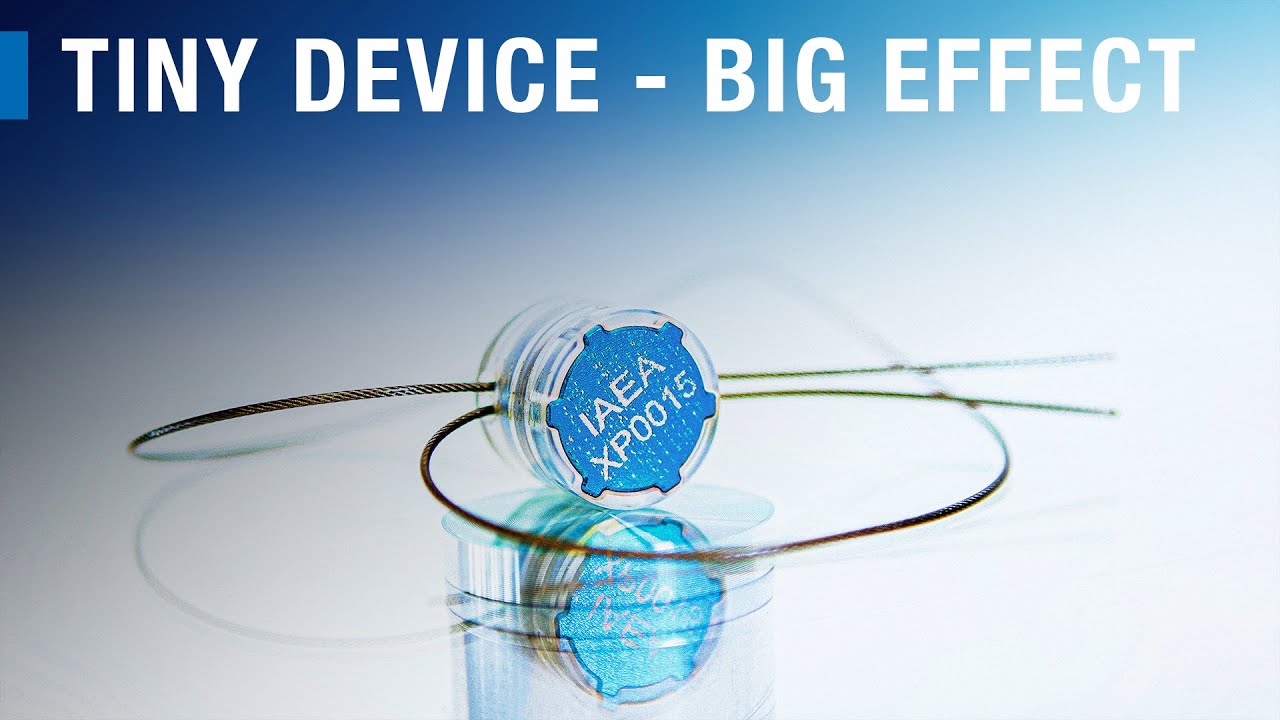 IAEA launches new safeguards seal - YouTube