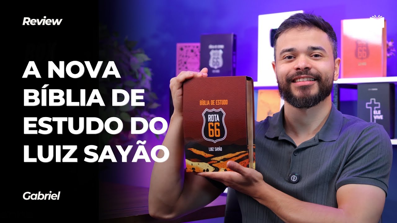 Vale a pena? Bíblia de Estudo Rota 66 com Luiz Sayão (Review Detalhado ...