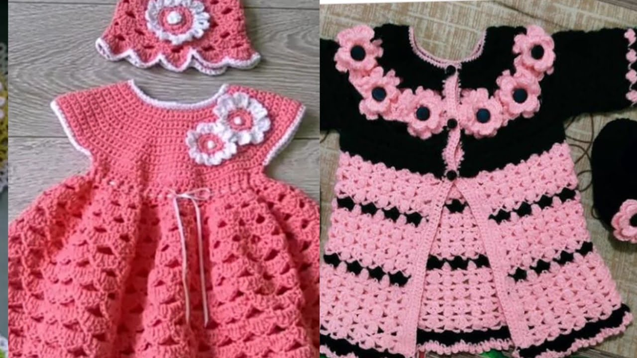 Most Beautiful Handmade Crochet Frock Design Collection Latest design ...