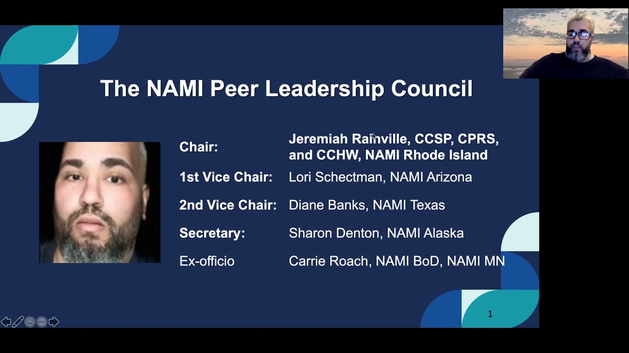 NAMI Peer Leadership Council Presentation by Rhode Island ...
