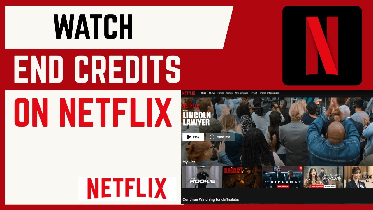 How To Watch End Credits On Netflix Account - YouTube