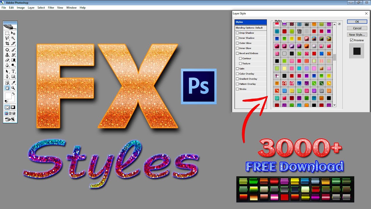 3000+ Photoshop Style Pack Free Download | 2021 - YouTube