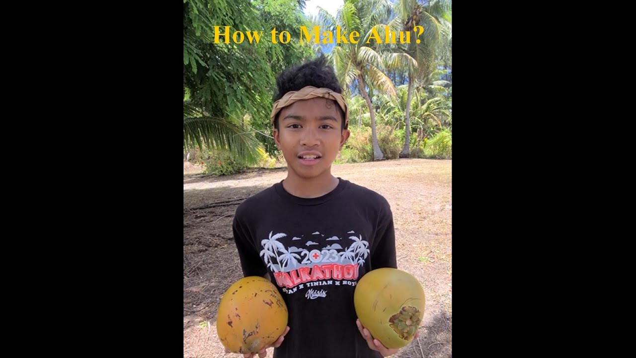 Chamorro Project - How to Make Ahu? - YouTube