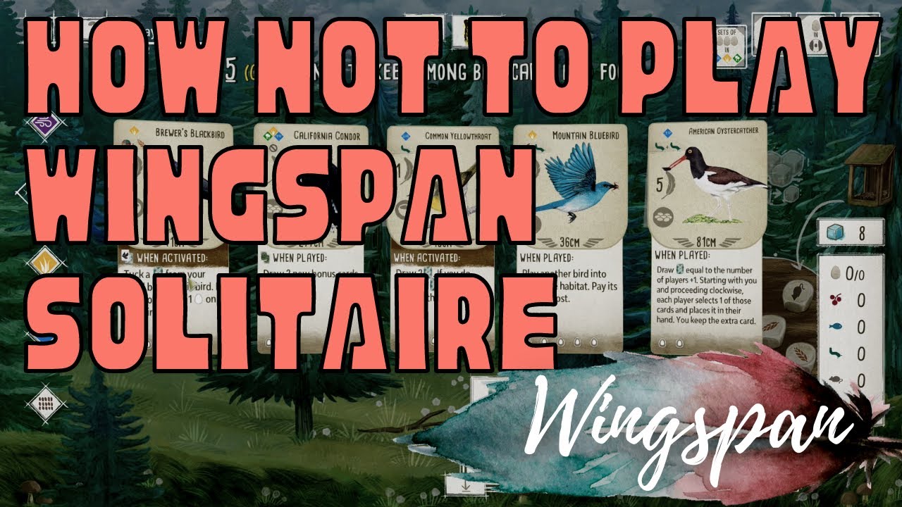 Wingspan Strategy | How to exploit your opponent's moves - YouTube