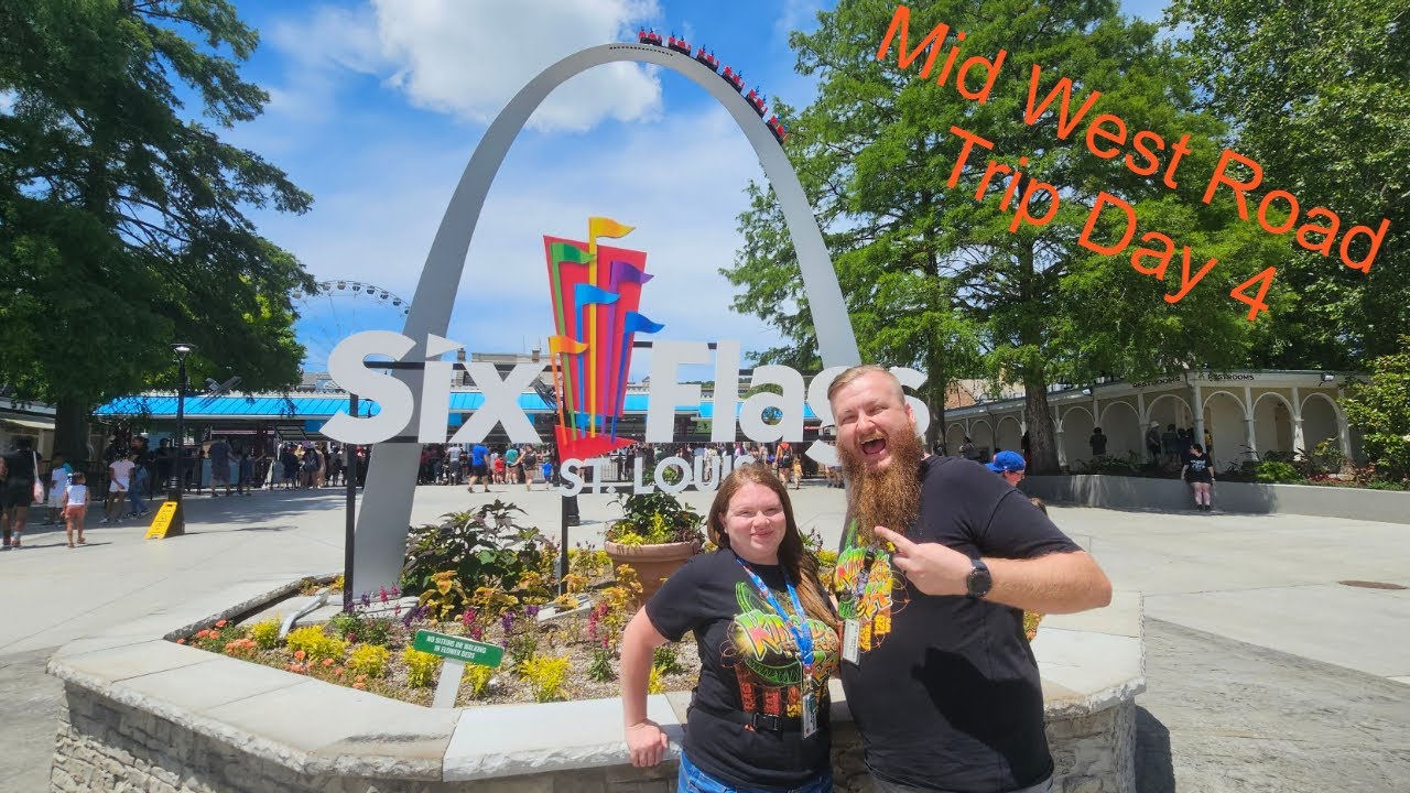 We had a Six Flags Day at Six Flags St. Louis! Vlog 2024 - Midwest Road ...