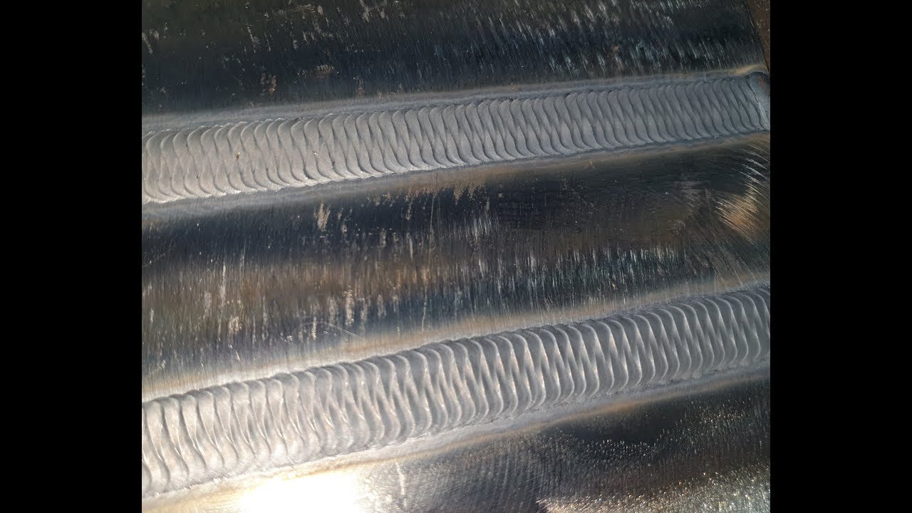 GTAW Left hand Training 5-60일 용접봉 23개 사용 - YouTube