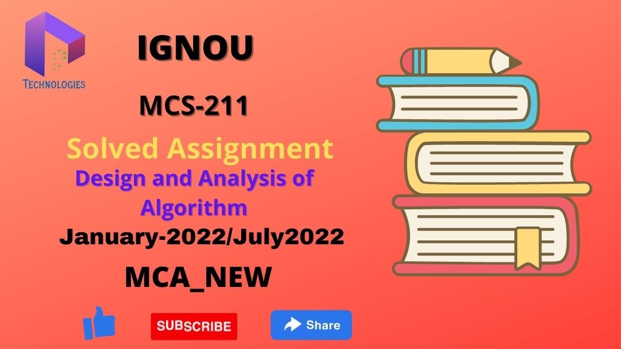 Mcs 211 Solved Assignment Jan July 22 Mca New Ignou