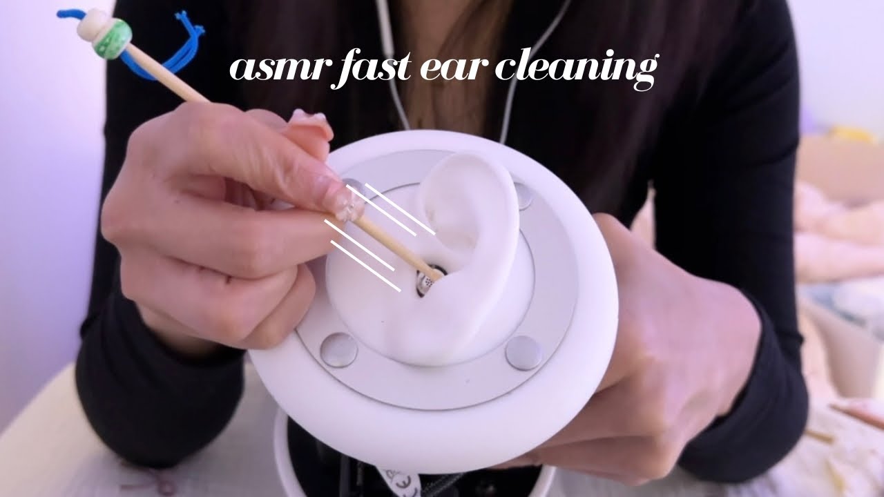 ASMR Fast Ear Cleaning for Intense Tingle (Cozy Ambiance - NO TALKING ...