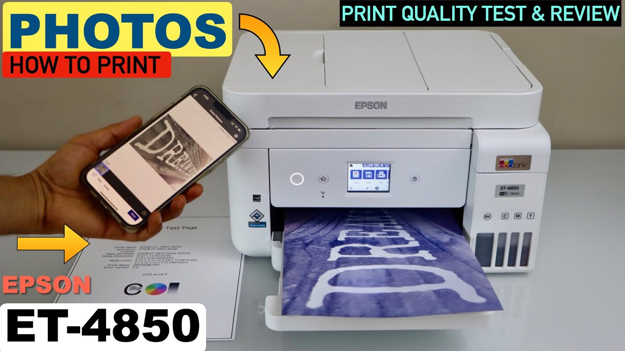 Epson Et 4850 Test