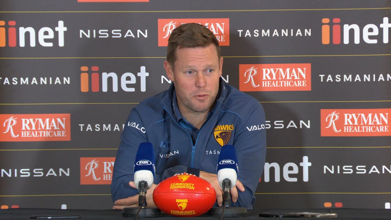 Hawthorn Hawks Press Conference | Round 17, 08/07/23 | Fox Footy - YouTube